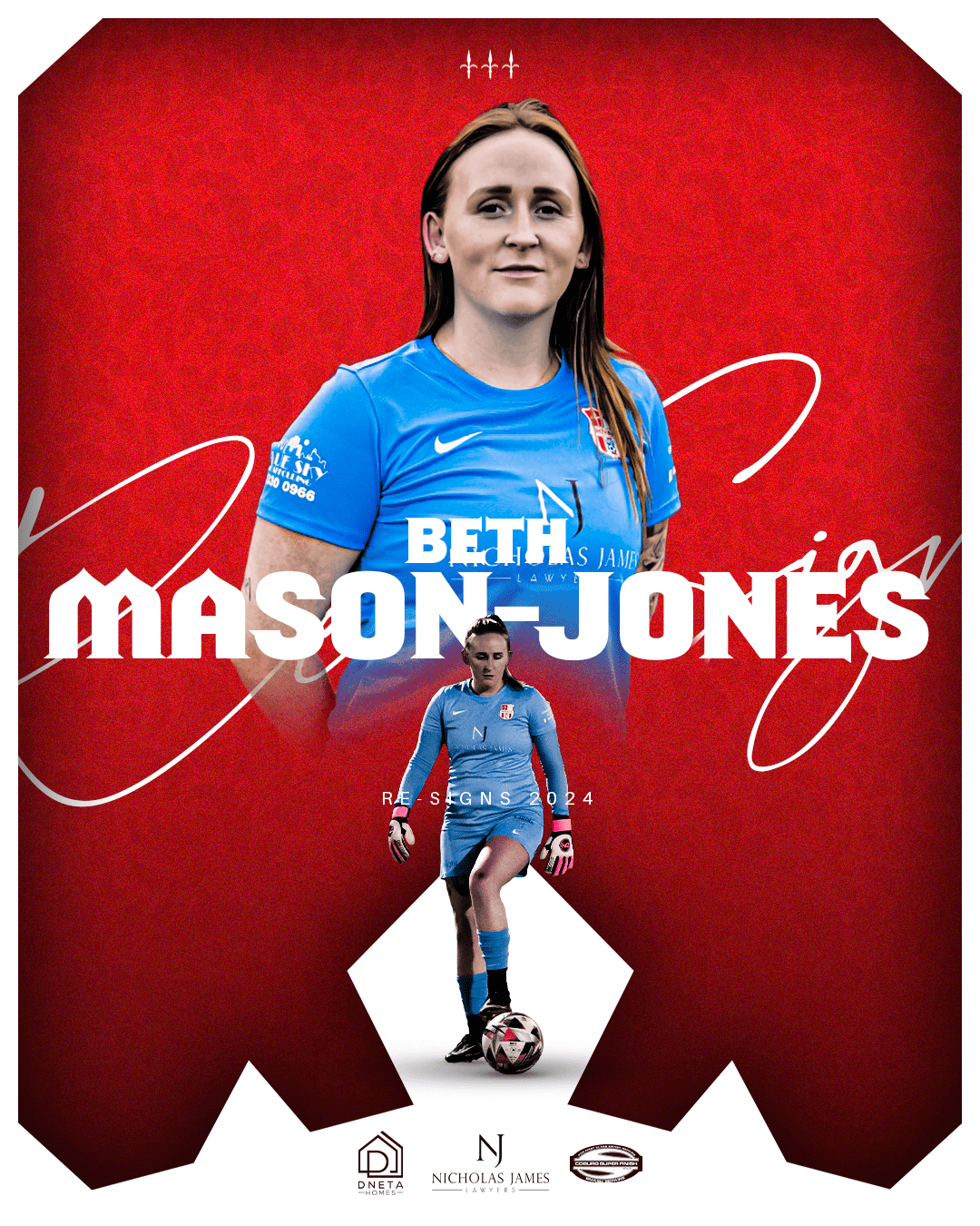 Beth Mason-Jones returns to fortify Essendon Royals’ NPLW net ...